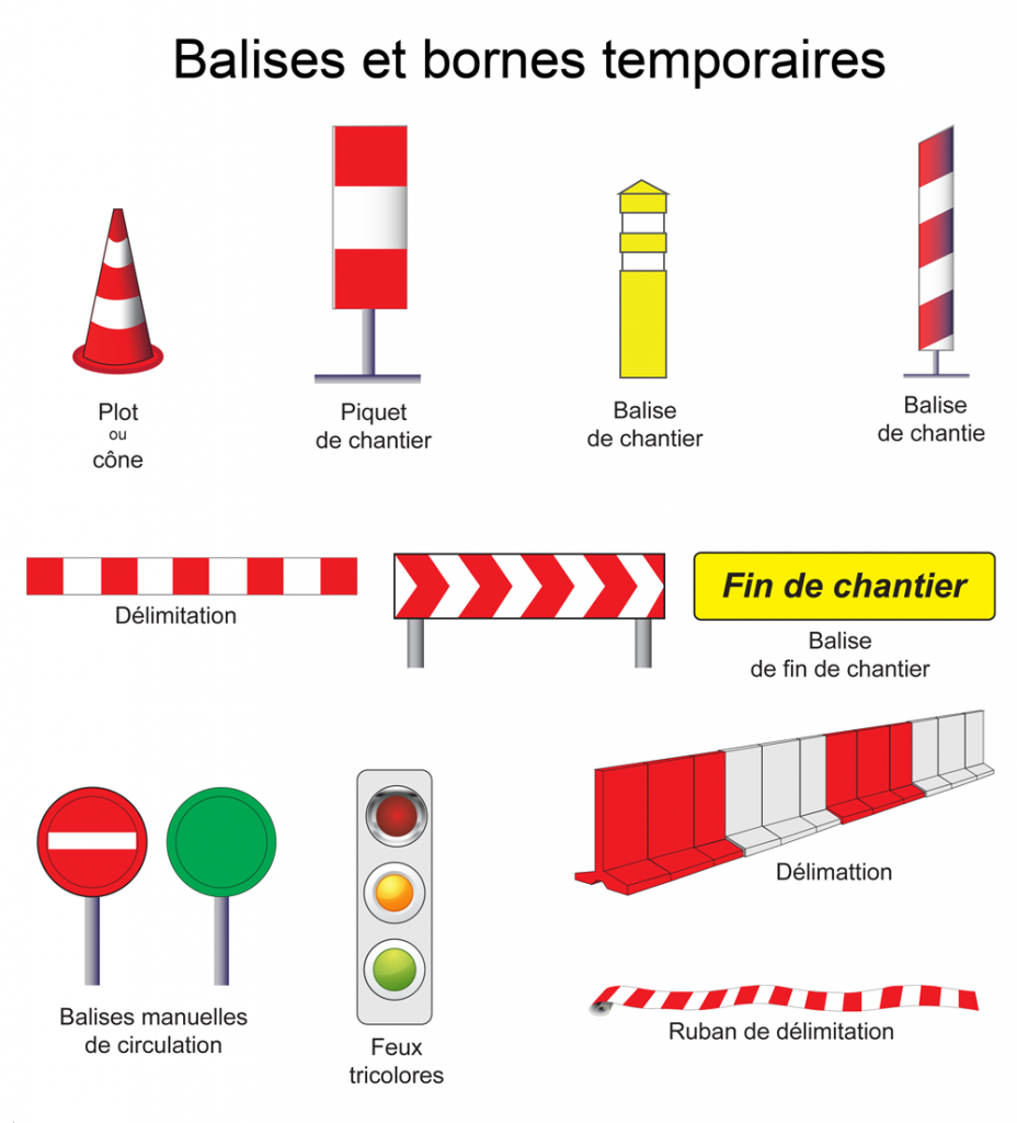BALISES TEMPORAIRES - www.webdawal.com